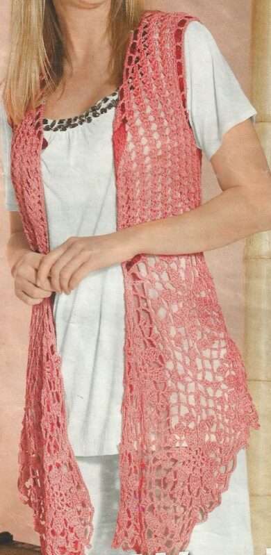 Veste crosetate modele, scheme si diagrame