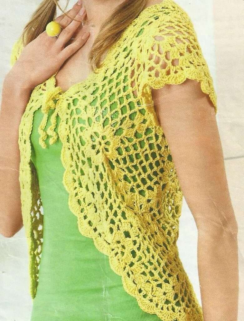 Veste crosetate modele, scheme si diagrame