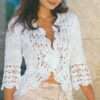 Bluze, bolerouri si jachete crosetate; modele, scheme si diagrame