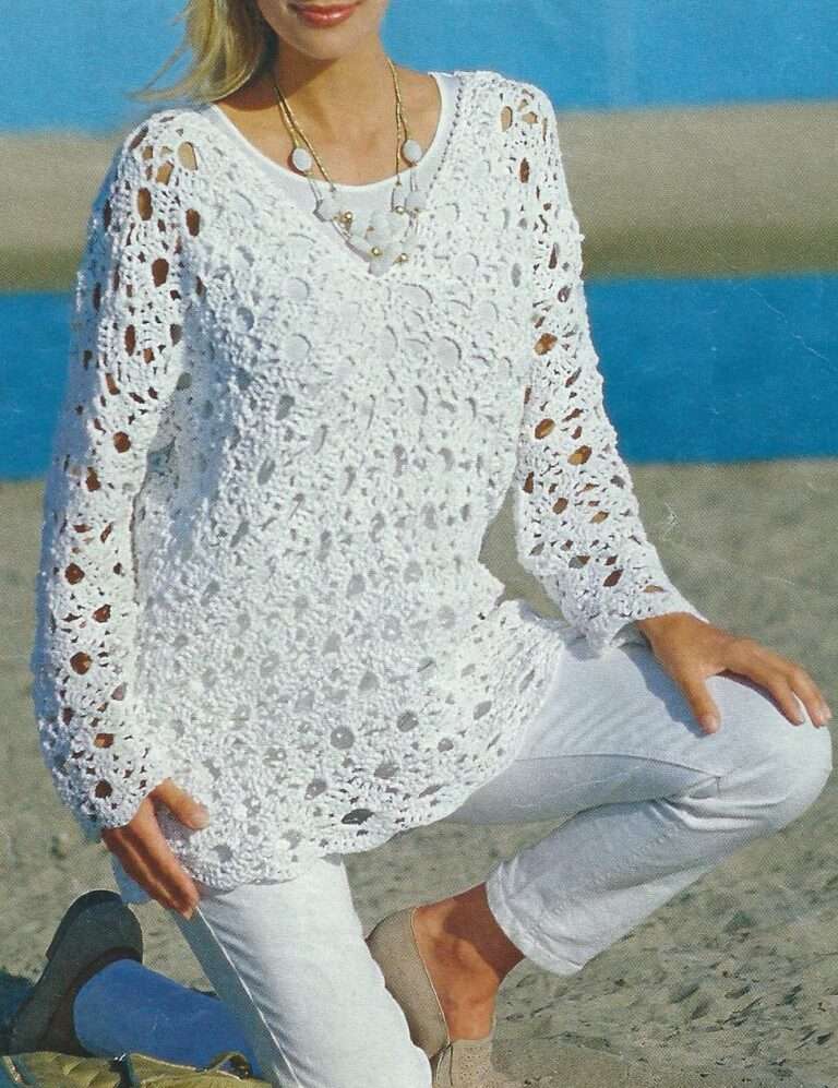 Bluze, bolerouri si jachete crosetate; modele, scheme si diagrame