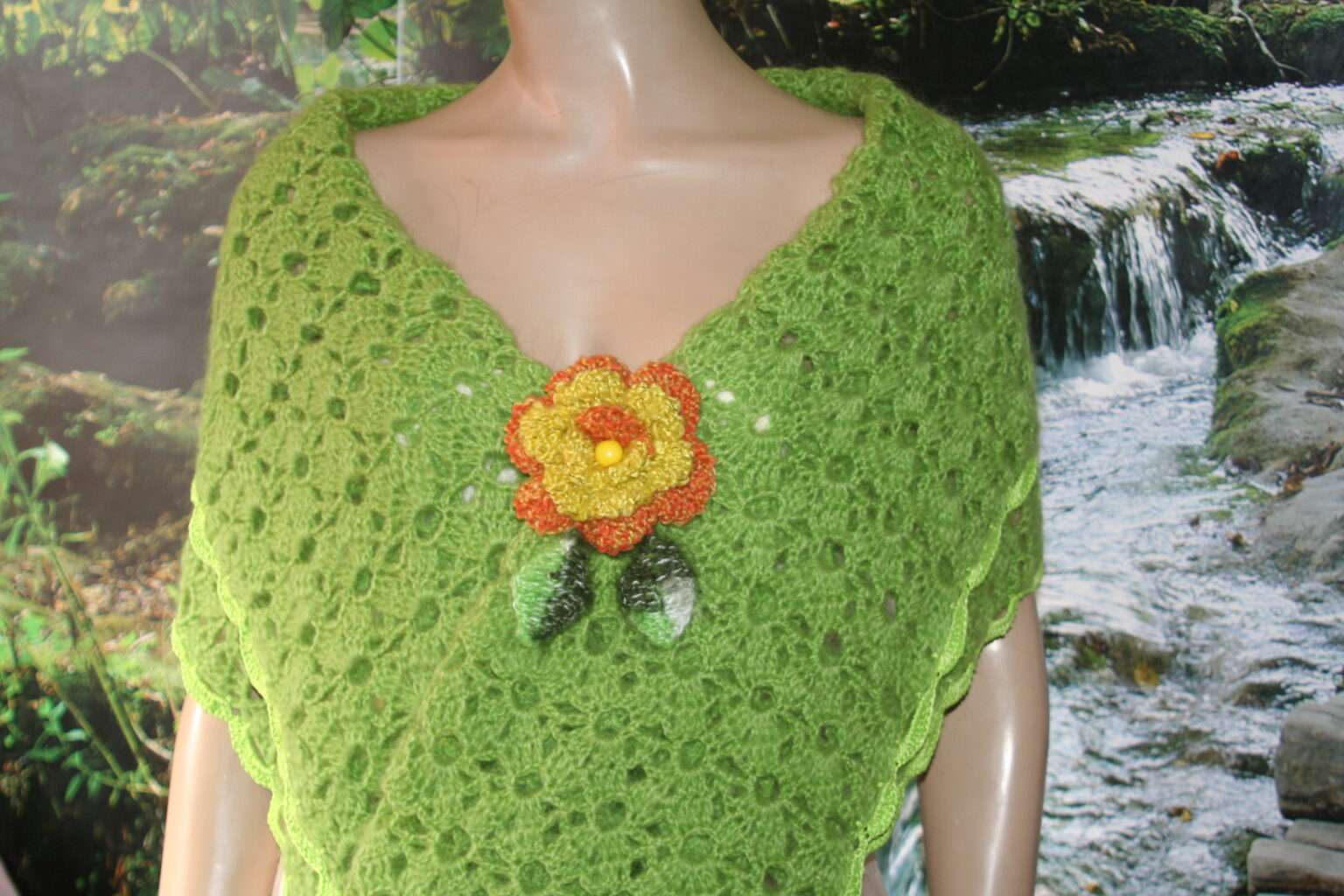 Eșarfă croșetată manual; tutorial cu poze si explicatii pas cu pas