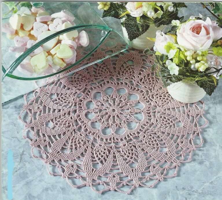 Decoratiuni crosetate pentru casa; 10 modele crosetate cu diagrame