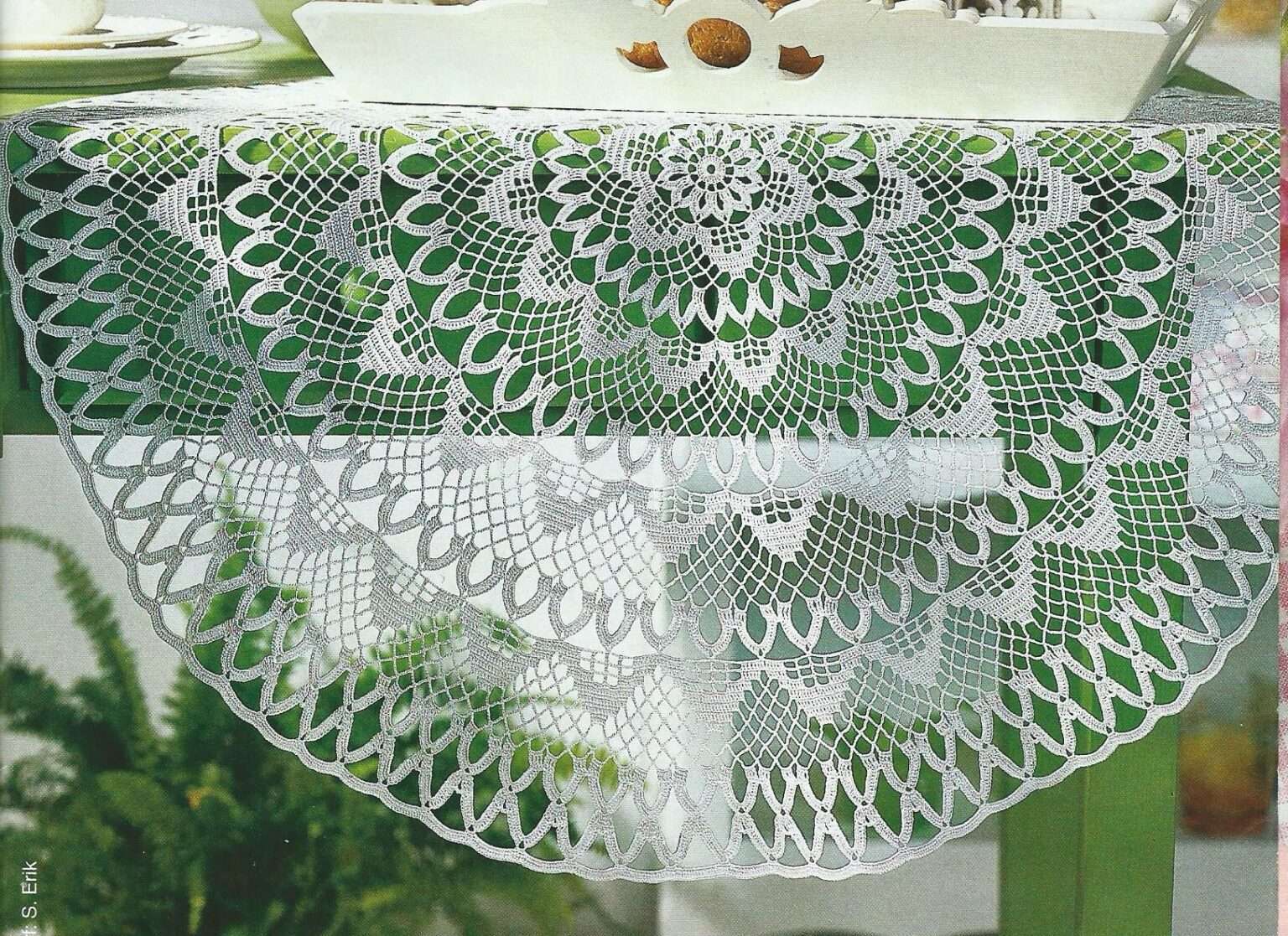 Decoratiuni crosetate pentru casa; 10 modele crosetate cu diagrame